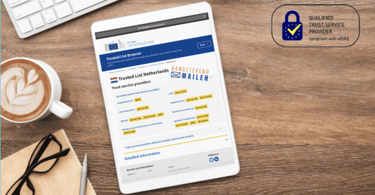 EU-Erkenning (qERDS - eIDAS) voor Aangetekend Mailen - Credit Expo ...